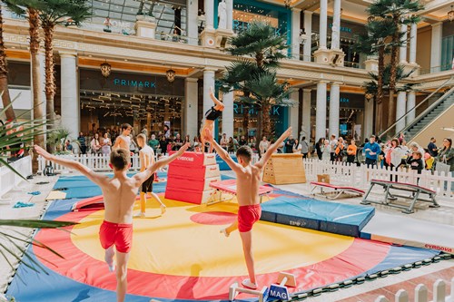 Barton Square showcases next generation of sporting stars - TraffordCity